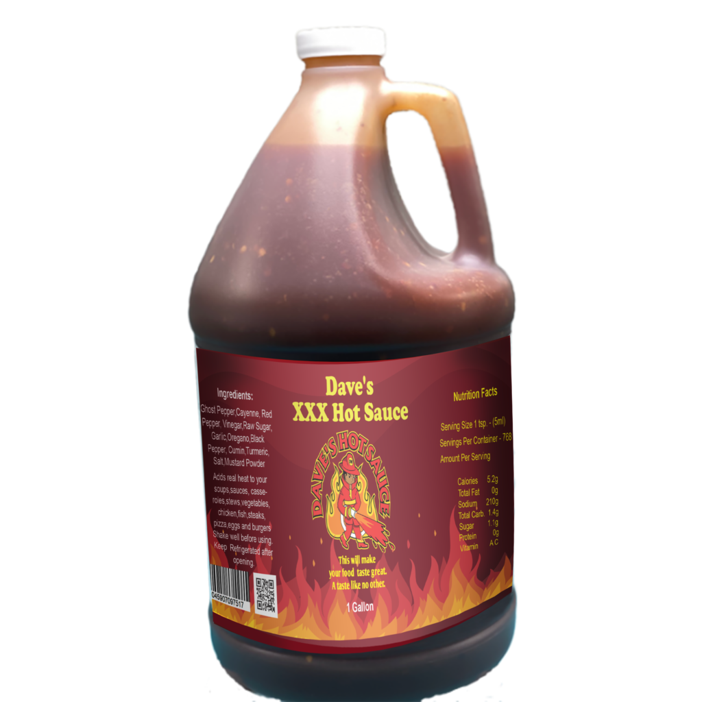 1 Gallon XXX Hot Sultrysauce 1-gallon-xxx-hot-sultrysauce